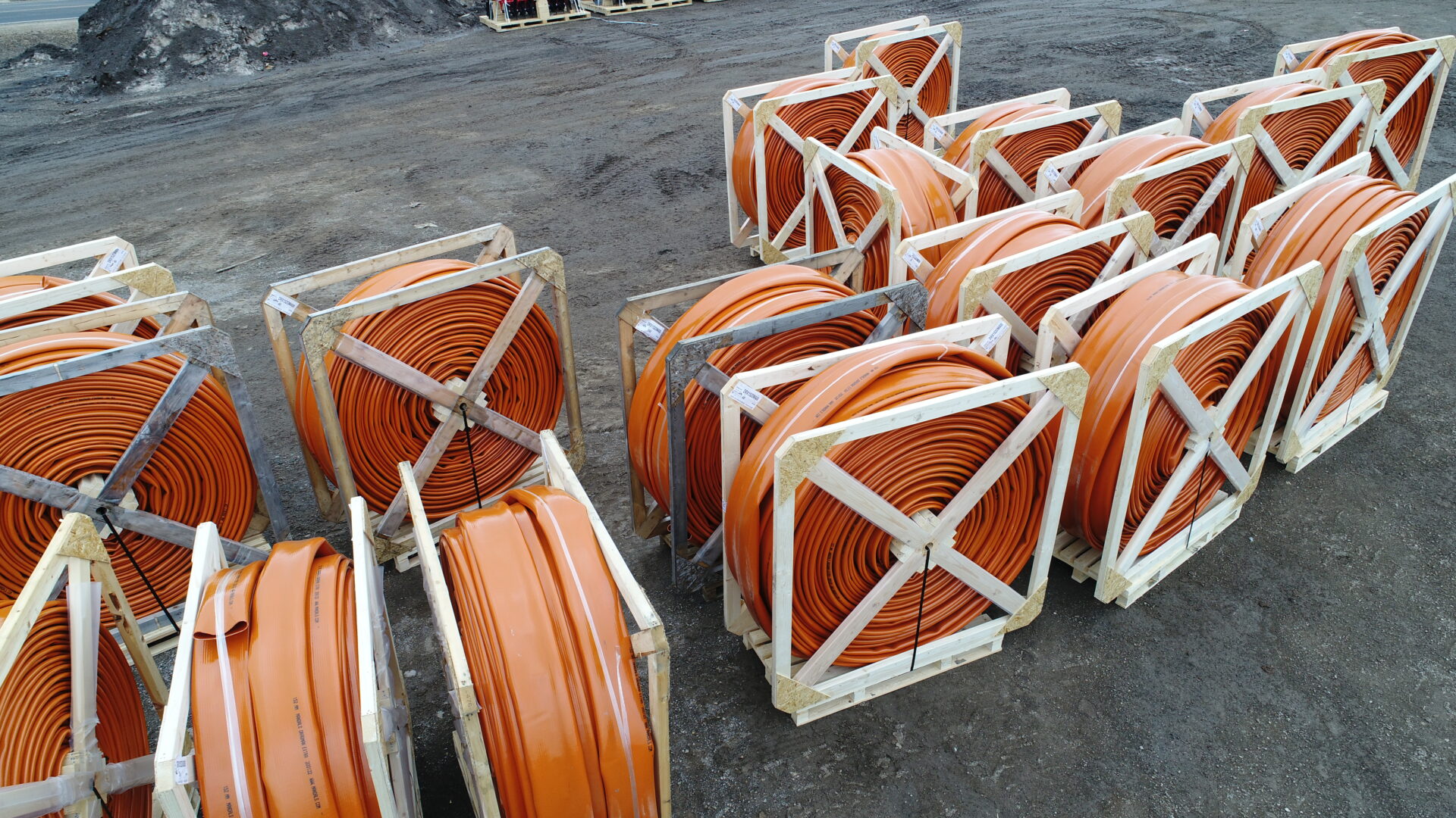 Mandals Drag Hose Sections | Manure Hose Drag System 7 Inch