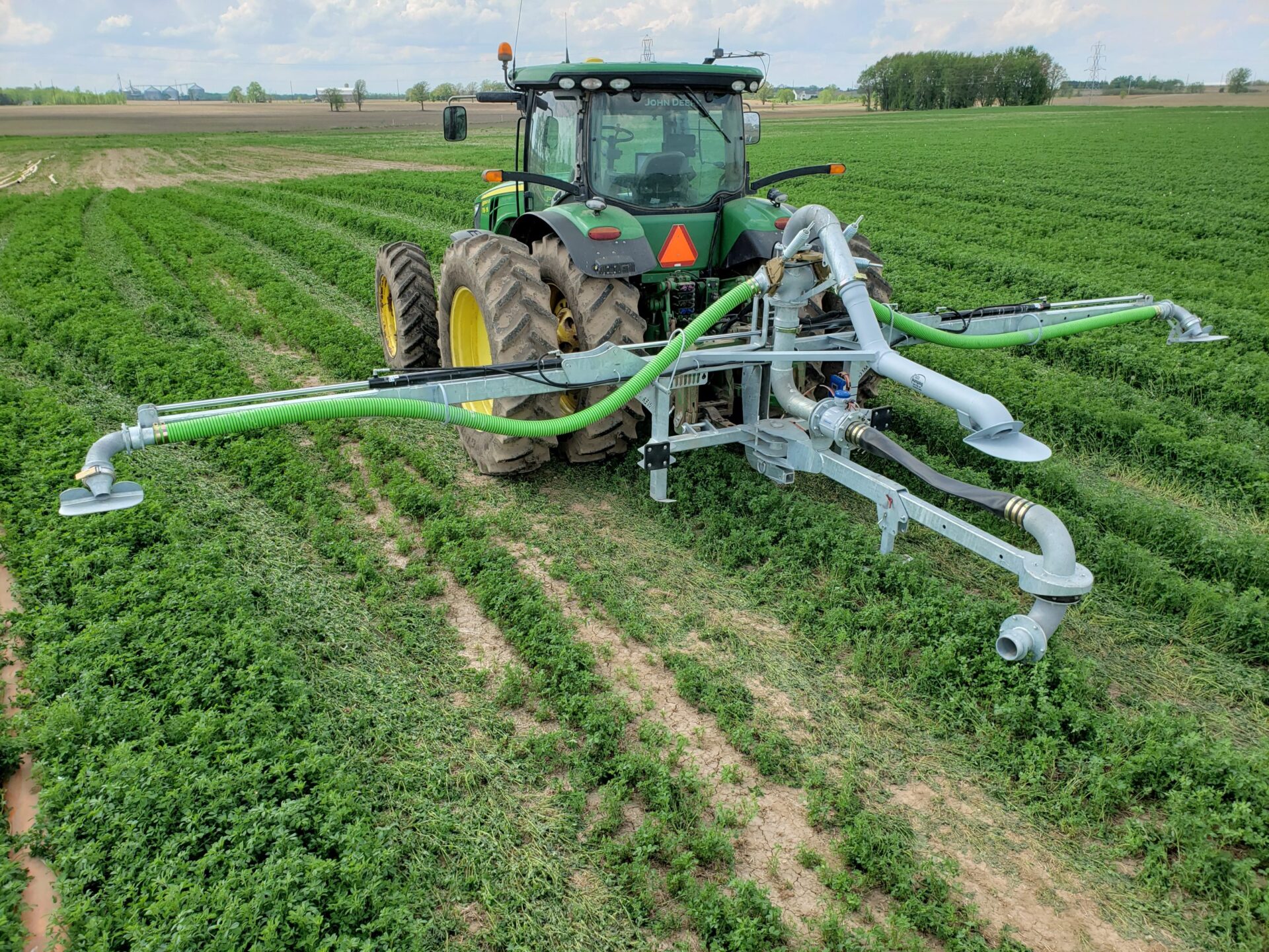 New 60′ Splash Pan with Folding Wings - Phil's Pumping and Fabricating