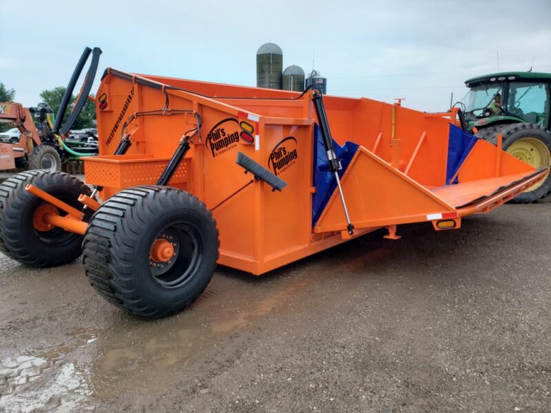 Liquid Manure Transfer Tank Dump Station | Phil's Pumping & Fab
