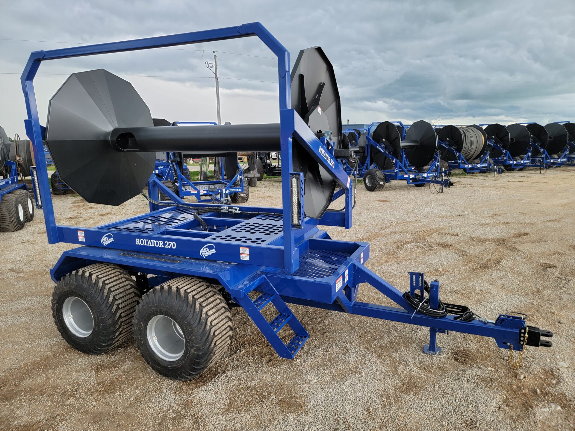 Liquid Manure Injection Hose Reels | Phil's Pumping and Fabricating