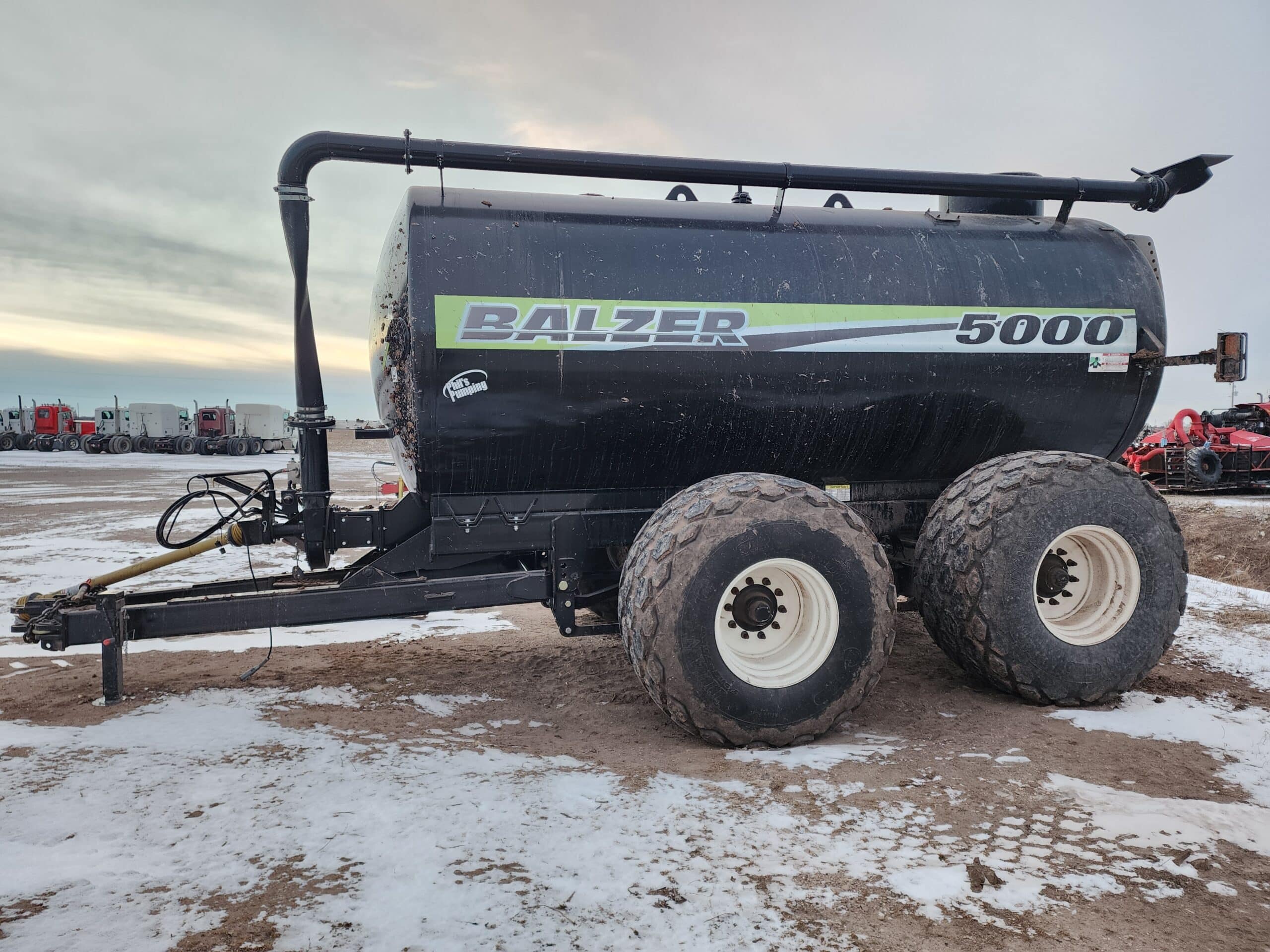 #4 Balzer 5000 Gallon Tanker w. Steerable Axle | Phil's Pumping ...