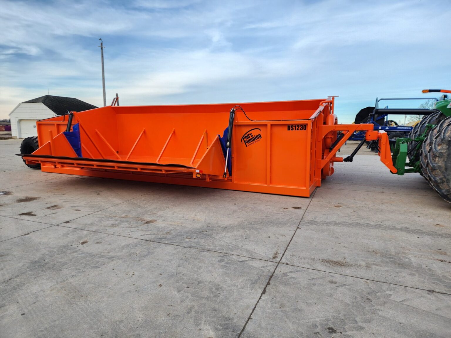 Liquid Manure Transfer Tank Dump Station | Manure Dumpster