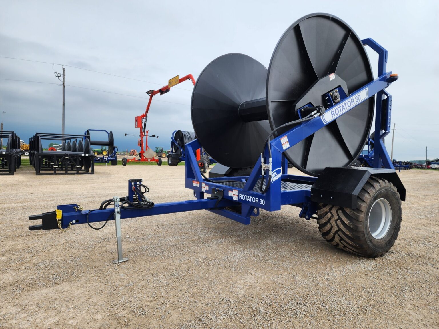 Liquid Manure Injection Hose Reels | Phil's Pumping and Fabricating